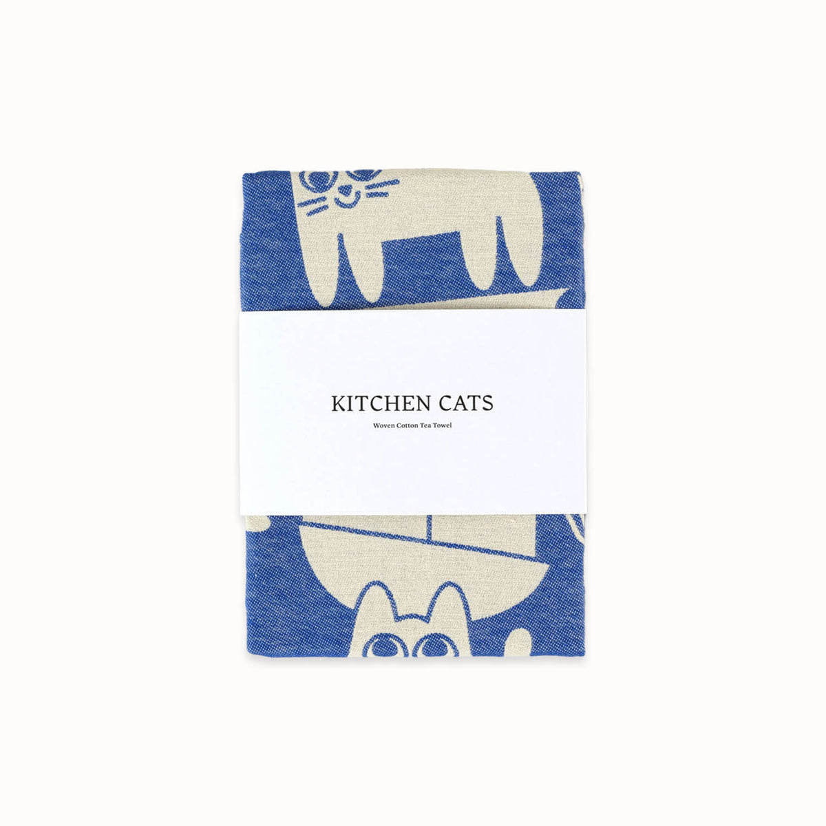 Torchon de cuisine bleu Kitchen Cats de Wrap par Eliott Kruszynski – LE ...